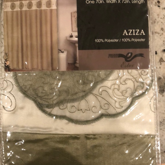 Aziza | Bath | No Longer Available After 2morrow Morning Shower Curtain ...